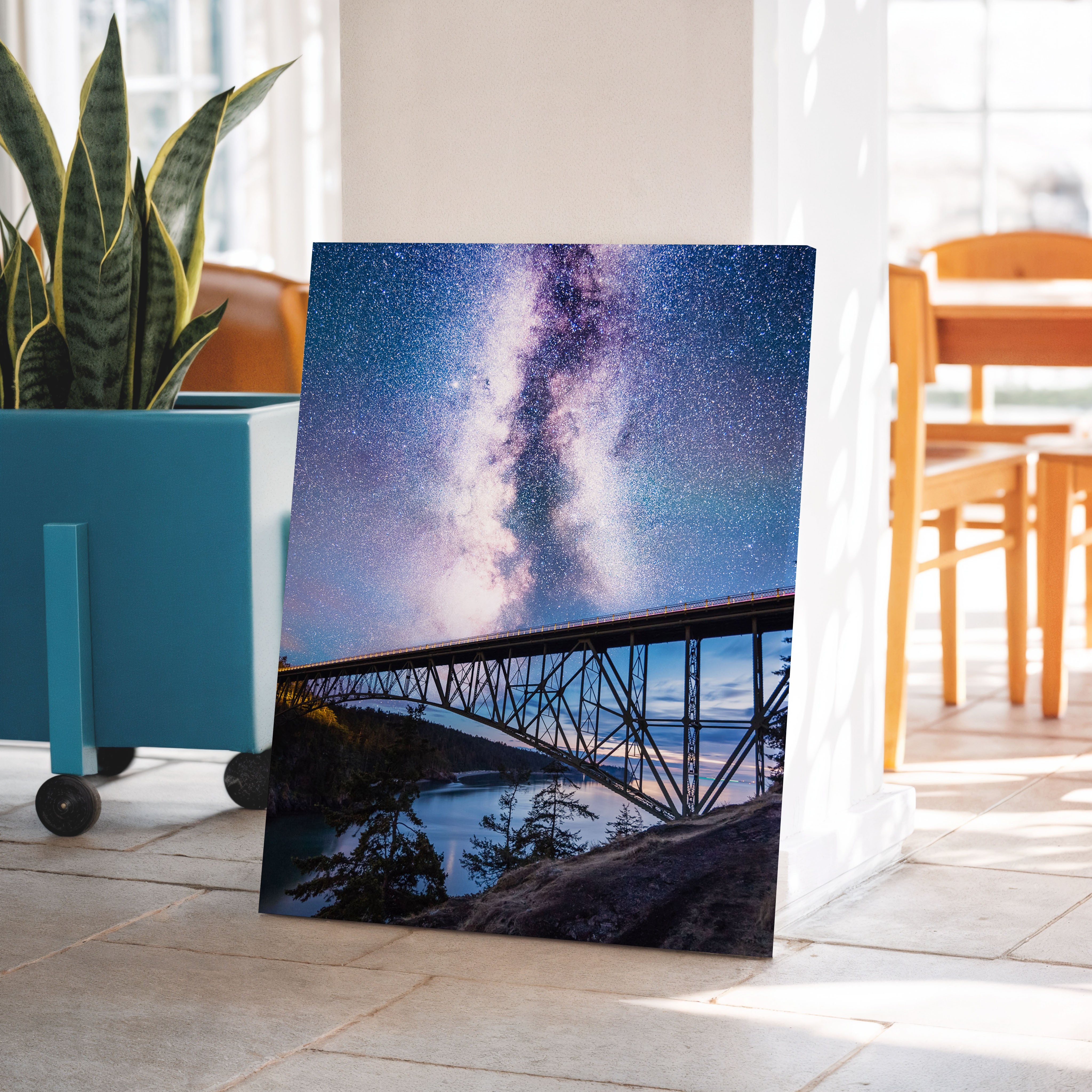 Milky Way Canvas Art in Deception Pass, WA | Milky Way Wall Art ...